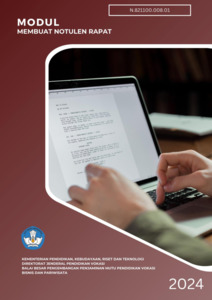 Modul membuat notulen rapat - Repositori Institusi Kementerian ...